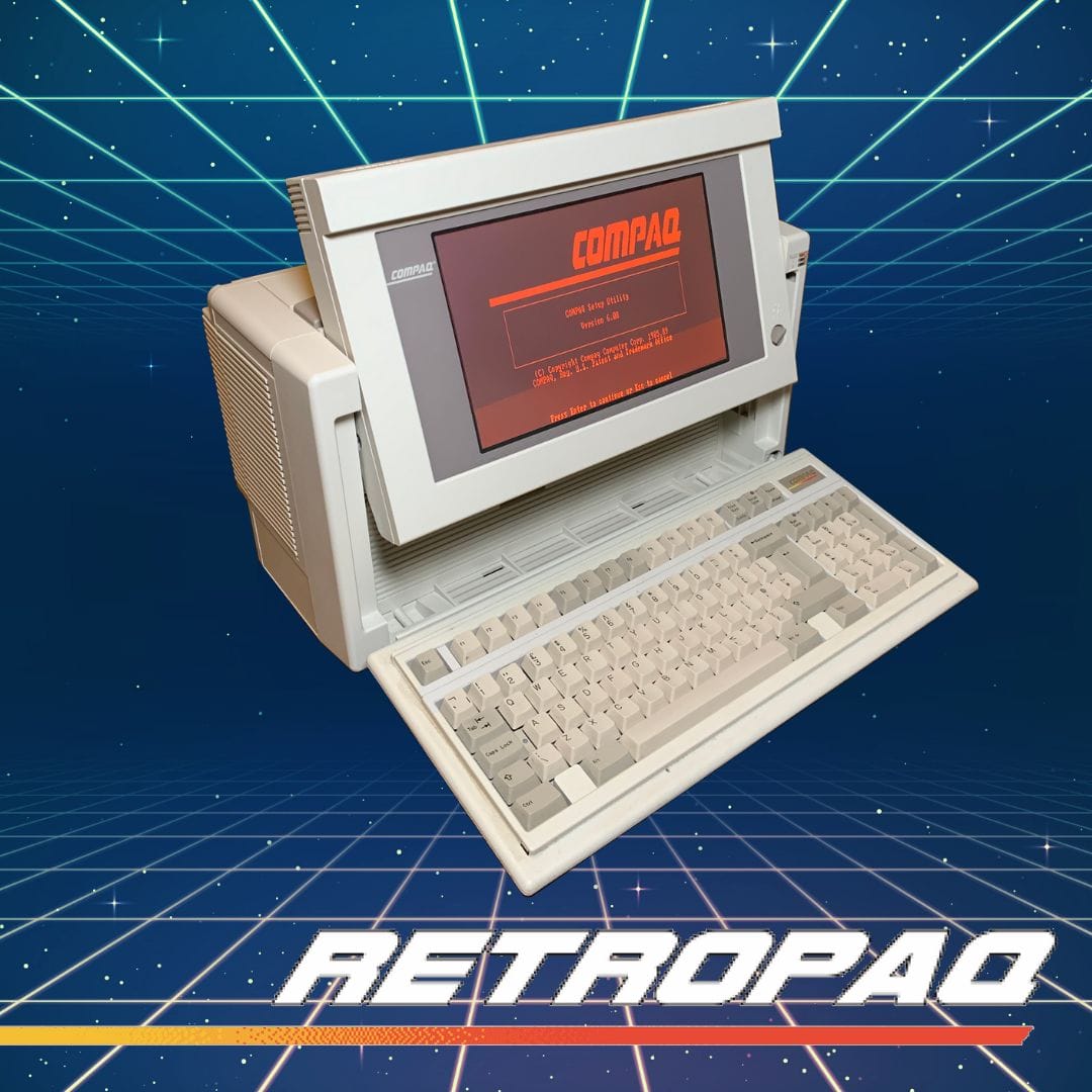 First Impressions of The Compaq Portable 386 on the retro Compaq ...