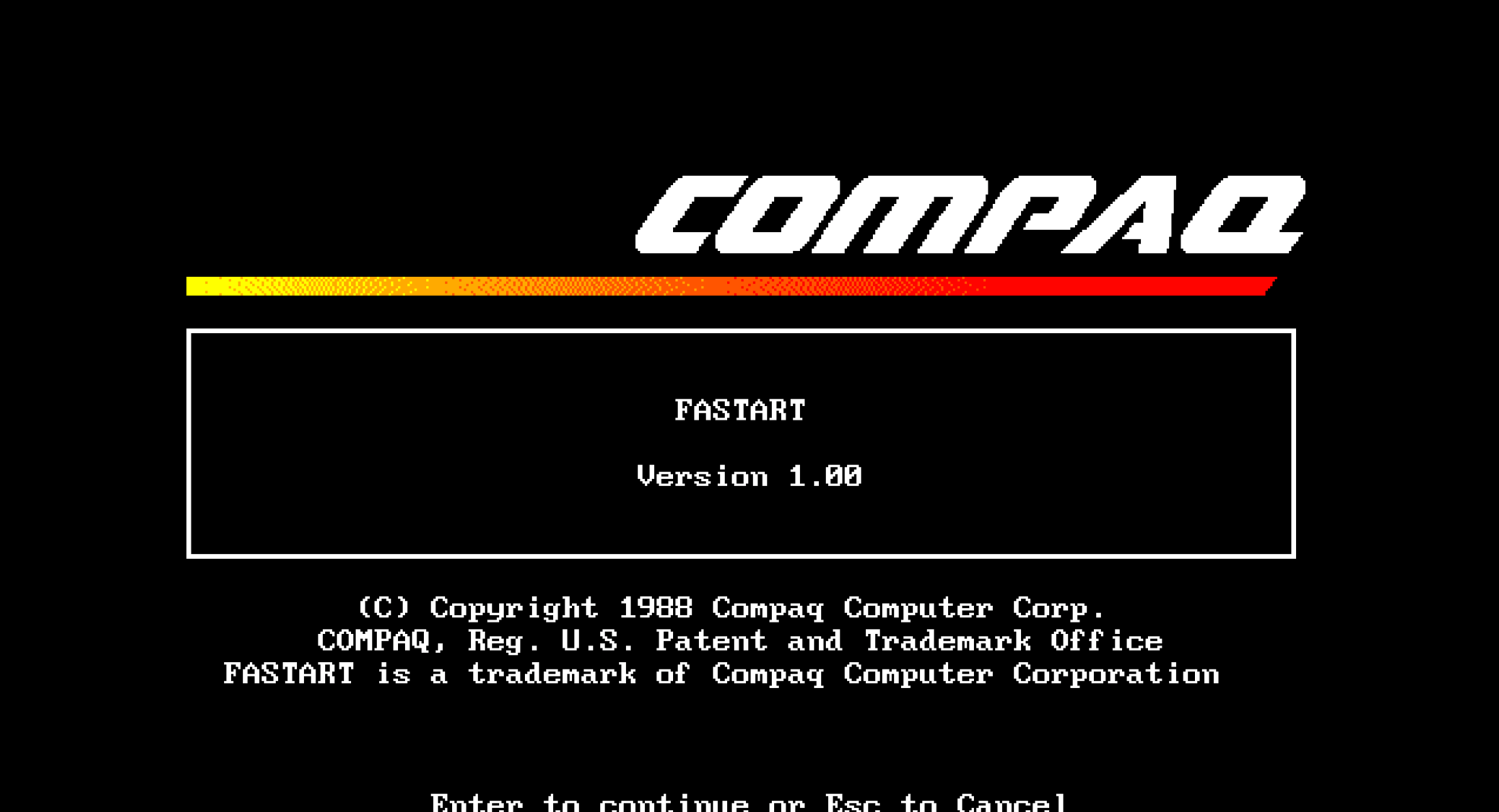 Installing Compaq or Regular MS-DOS 6.22 - Compaq Portable 386