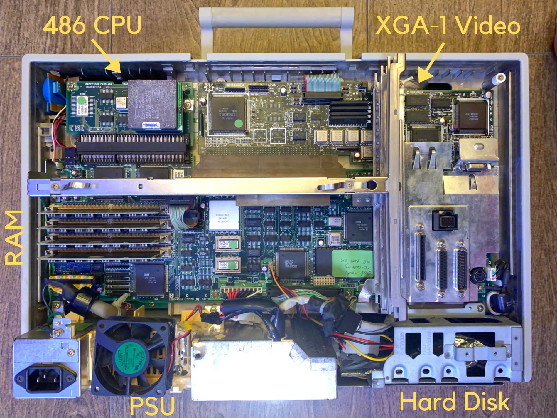 Under The Hood - Looking Inside the IBM P75 - Retropaq